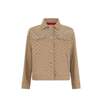 Herno Jacke mit All-Over-Logo