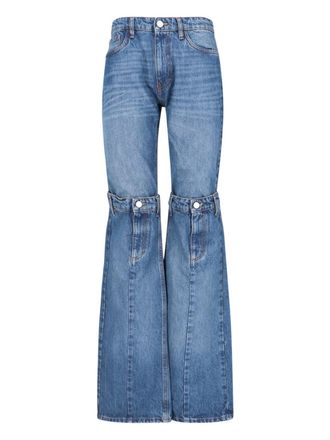 Coperni Open Knees Bootcut Jeans