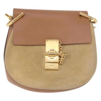 Chlo&eacute; Sac bandouli&egrave;re en cuir pr&eacute;-poss&eacute;d&eacute; - Femme - Pre-owned - Beige - Taille: ONE Size