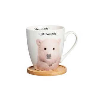 Ritzenhoff & Breker Kaffeebecher b&auml;renstark tierisch Cool 600ml