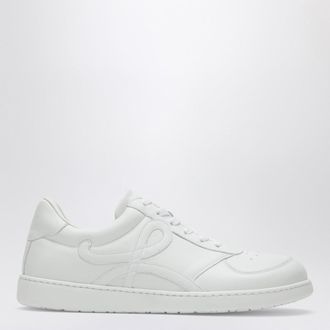 Loewe Jambo Sneakers aus weichem wei&szlig;em genarbtem Kalbsleder
