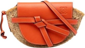 Loewe Pre-owned The Gate Crossbody Bag - Femme - Pre-owned - Orange - Taille: ONE Size