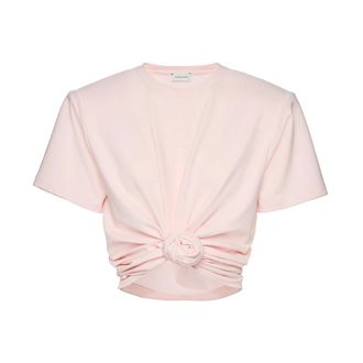 Magda Butrym Femme, Tops, Rose, Taille: 40 FR T-shirt nou&eacute;