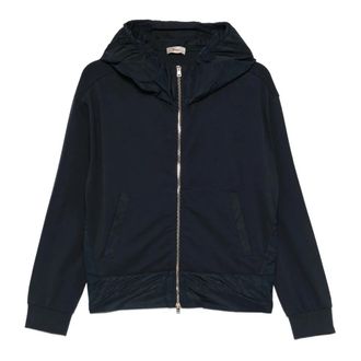 Herno Kapuzenjacke mit Rei&szlig;verschluss - - Sweatshirts & Hoodies - Damen - Blau - M