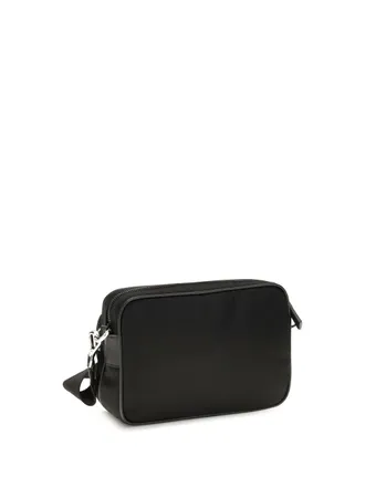 Prada Mens Shoulder Bag Bandoliera Black Recycled Polyamide