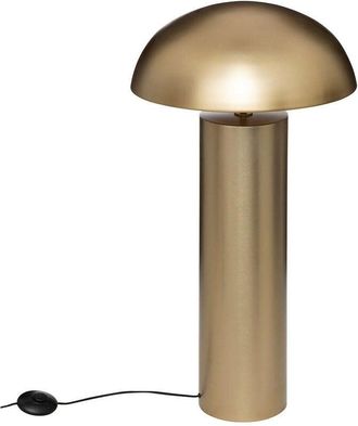Atmosphera Stehlampe f&uuml;r Wohnzimmer champi, golden, Pilzform, h. 97 cm