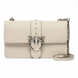 Pinko Pinko, Femme, Sacs, Blanc, Taille: ONE Size Love Bag One Medium