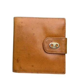 Celine Portefeuille en cuir lisse Pre-owned - Femme - Pre-owned - Brun - Taille: ONE Size