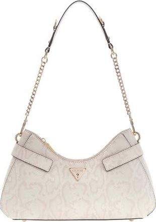 Guess sac &agrave; &eacute;paule Serenova Shoulder Bag Cream White/Multi &eacute;cru