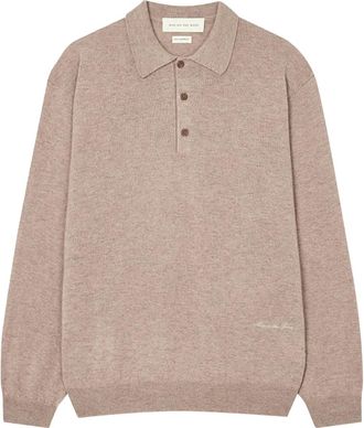 Man On The Boon. polo en maille - Tons neutres