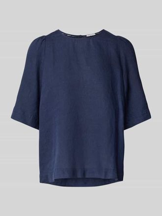 Seidensticker Regular Fit Leinenblusenshirt mit 1/2-Arm