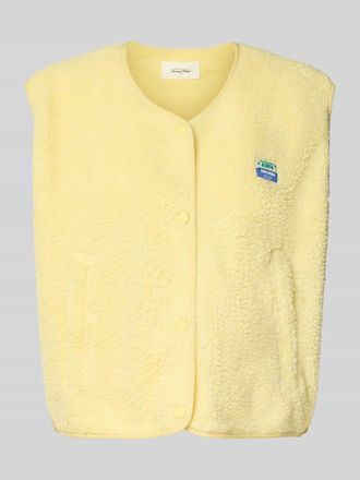 American Vintage Relaxed Fit Weste aus Teddyfell Modell Hoktown
