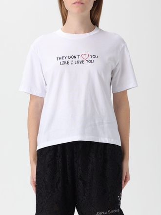 Joshua Sanders T-Shirt JOSHUA SANDERS Damen Farbe Weiß