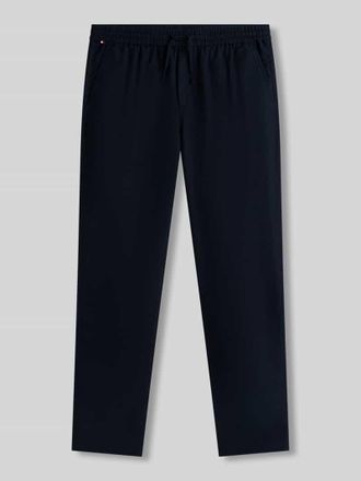 Tommy Hilfiger Tapered Chino aus Leinen-Mix mit Tunnelzug Modell HARLEM