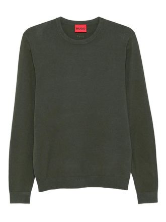 HUGO BOSS sweat à encolure ronde - Vert
