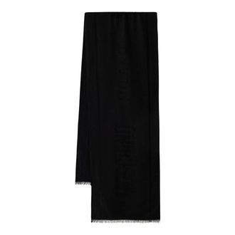 Moschino Wollschal - - Accessories - Herren - Schwarzk - ONE SIZE