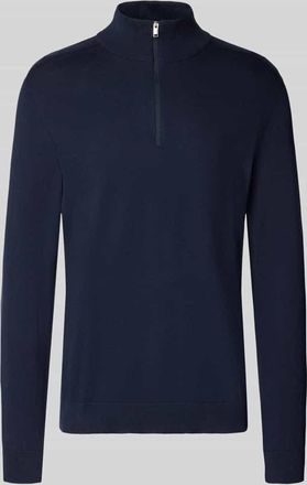 Selected Regular Fit Troyer aus reiner Baumwolle Modell BERG