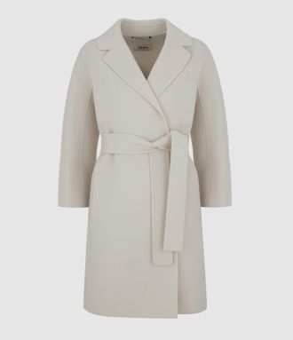 Max Mara Manteau Arona Avorio