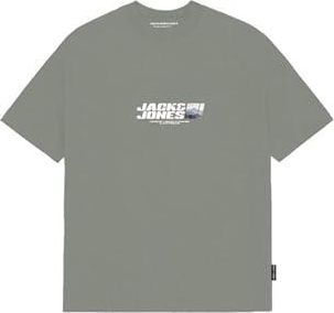 Jack & Jones T-Shirt Jcolido SS Crew Neck FST JNR pour Homme, Ombre, 12 Ans