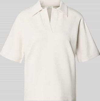 Christian Berg Regular Fit Poloshirt mit V-Ausschnitt