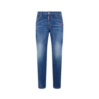 Dsquared2 Washed Skater Pants - - Jeans - Herren - Blau - XL