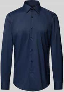 HUGO BOSS Slim Fit Hemd mit einreihiger Knopfleiste Modell HANK