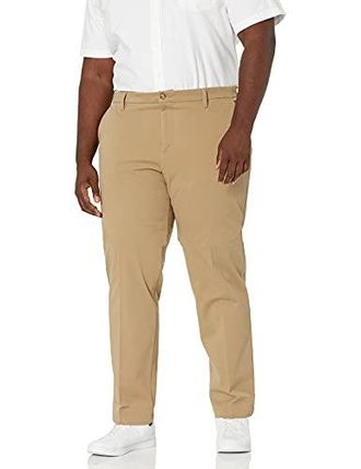 Dockers Classic Fit Workday Khaki Smart 360 Flex Pants (Regular and Big & Tall) Pantalon d&eacute;contract&eacute;, Kaki Britannique, 38W x 30L Homme