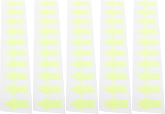 Hemobllo Phosphoreszierender Aufkleber 50 St&uuml;ck Leuchtaufkleber Selbstklebend Leuchtband bis 68 Stunden Leuchtdauer f&uuml;r Heim und Partydekoration