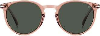 Eyewear by David Beckham Sonnenbrille mit rundem Gestell - Rosa