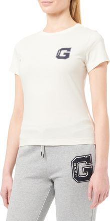 GANT Damen REG G SS C-Neck T-Shirt, Cream, X-Small
