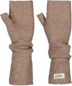 Barts Darty fingerless gloves light brown - Mitaine - Sable - Taille UniqueQUE