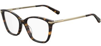 Love Moschino Moschino Love Mol572 086/17 HAVANA Eyewear Womens Acetate, Standard, 53