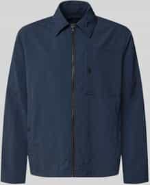 Marc O'Polo Denim Regular Fit Blouson mit Umlegekragen