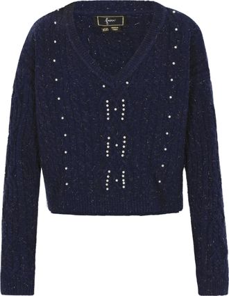 Faina Pullover Frauen Marine