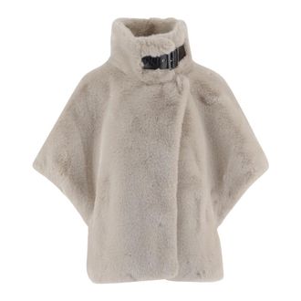 Pinko Faux Shearling Jacke - - Jackets - Damen - Beige - M