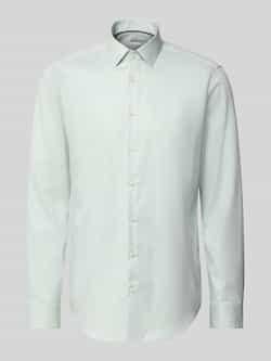 Jake*s Regular Fit Business Hemd aus Baumwolle mit Kentkragen