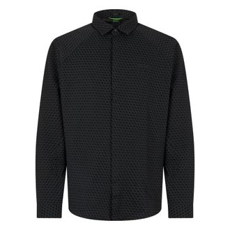 HUGO BOSS Homme, Chemises, Noir, Taille: 3XL Chemise Imprim&eacute;e en Coton