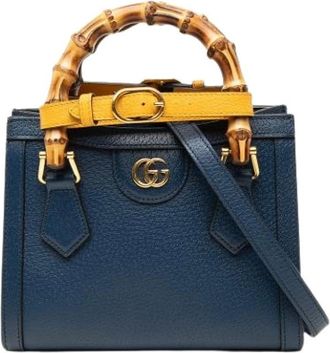 Gucci Pre-owned Diana - Femme - Pre-owned - Bleu - Taille: ONE Size