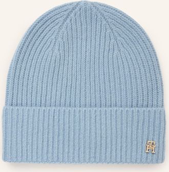 Tommy Hilfiger Cashmere-M&uuml;tze blau