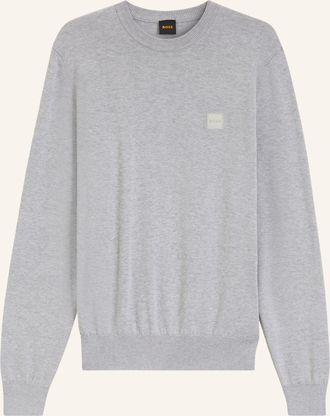 HUGO BOSS Pullover Kanovano grau