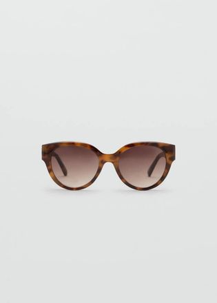 Mango Lunettes de soleil cat-eye chocolat - Femme - Taille unique - MANGO