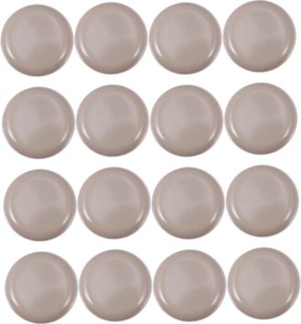 Angoily 24 Stück Möbelgleiter Zum Aufkleben rutschfeste Runde Möbelbein Pads 32mm Bodenschutzgleiter Für Stühle Und Tische Selbstklebend Geräuschdämpfend Krat