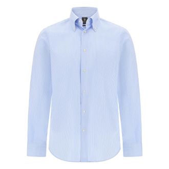 Boggi Milano Herren, Shirts, Blau, 5XLGröße