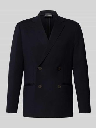 Emporio Armani 2-Knopf-Sakko mit Reverskragen