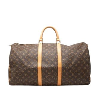 Louis Vuitton Pre-owned Keepall 55 - Femme - Pre-owned - Brun - Taille: ONE Size