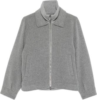 PESERICO Jacke mit Polokragen - Grau