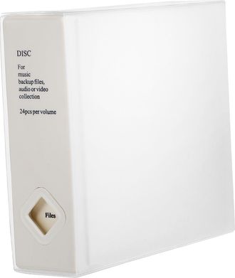 Artibetter CD Aufbewahrungskoffer mit Gen&auml;hten Vliesf&auml;chern Robuster Abs PVC H&uuml;lle Praktischer CD Organizer f&uuml;r Zuhause B&uuml;ro und Studenten in Beige