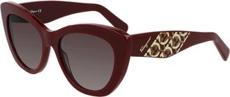 Ferragamo Femme, Accessoires, Rouge, Taille: ONE Size Sf1022S-603 Lunettes de soleil