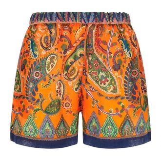 Etro Shorts Con Coulisse - - Shorts - Damen - Mehrfarbig - L