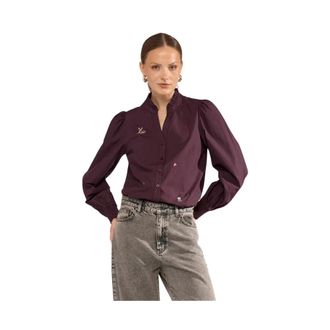 N&uuml;mph Femme, Blouses et Chemises, Rouge, Taille: 44 FR Bottes